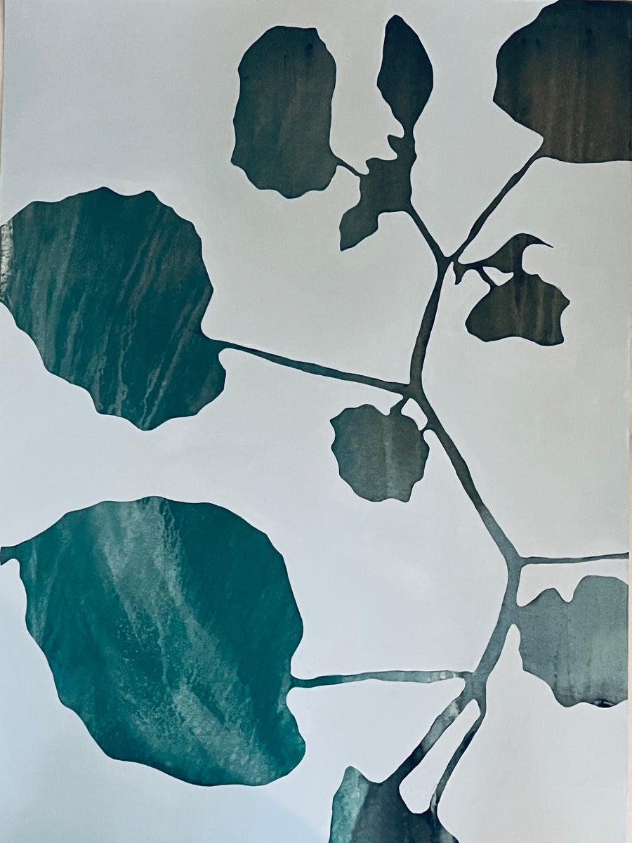 Drift, original acrylic painting on paper – The Ode To